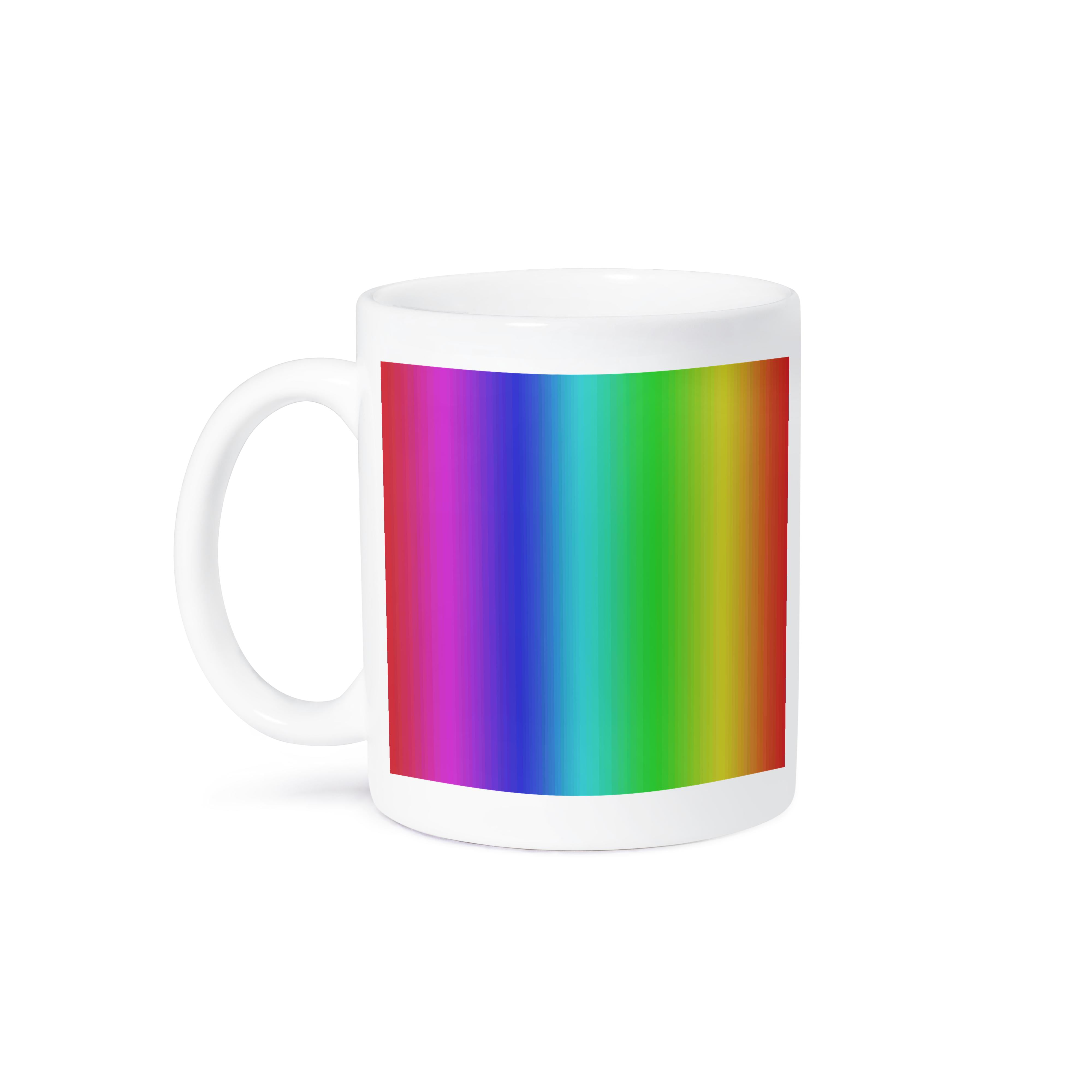 3dRose, Spectrum of Vertical Colors, 15oz Mug - Walmart.com