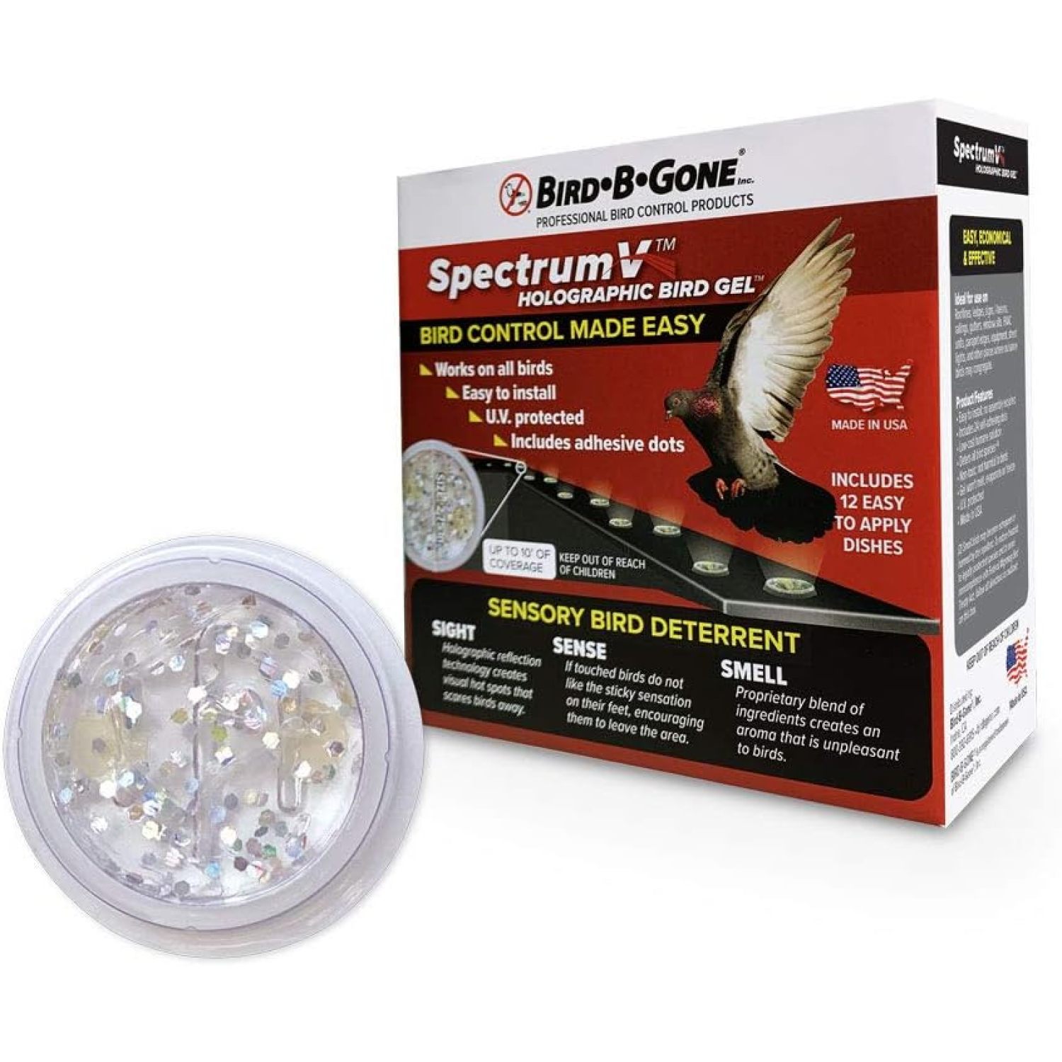 SpectrumV Holographic Bird Gel - Walmart.com