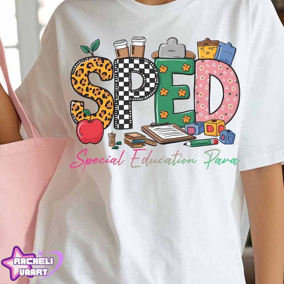 Sped Special Education Para , Back To School , Teacher , Kindergarten ...