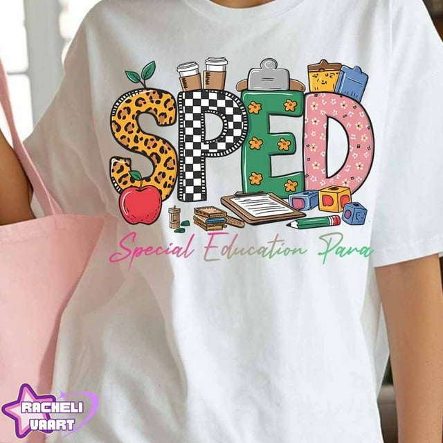 Sped Special Education Para , Back To School , Teacher , Kindergarten ...