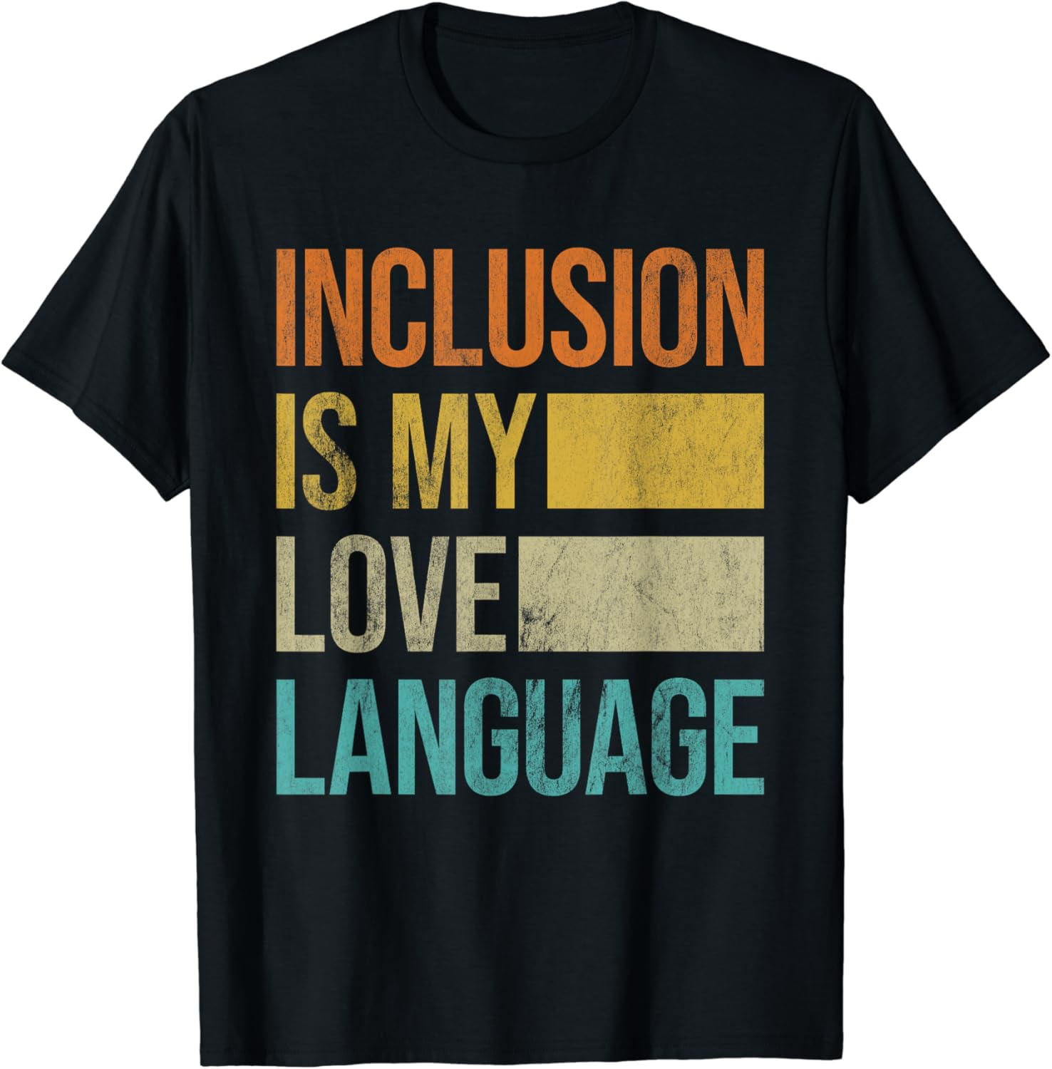 Sped Teacher Inclusion is My Love Language special education T-Shirt ...