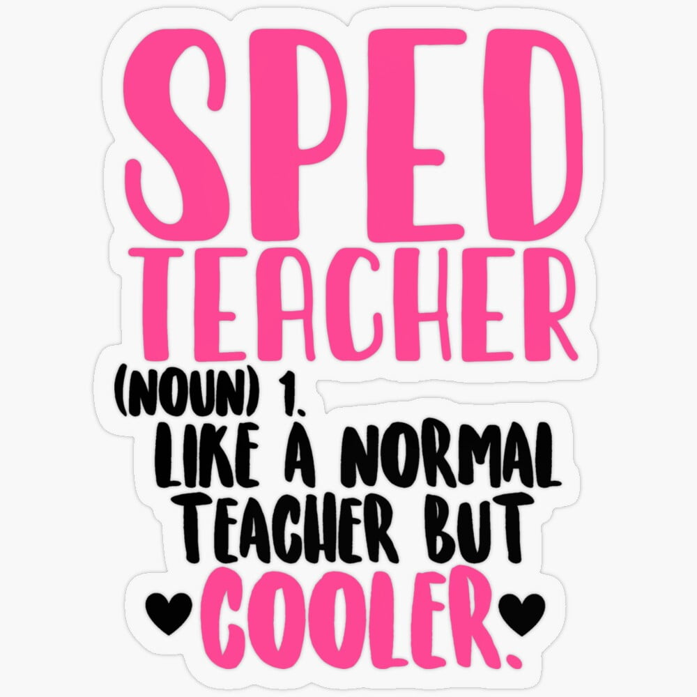 Sped Teacher Special Education Ed Teaching Student Autism Gift ...