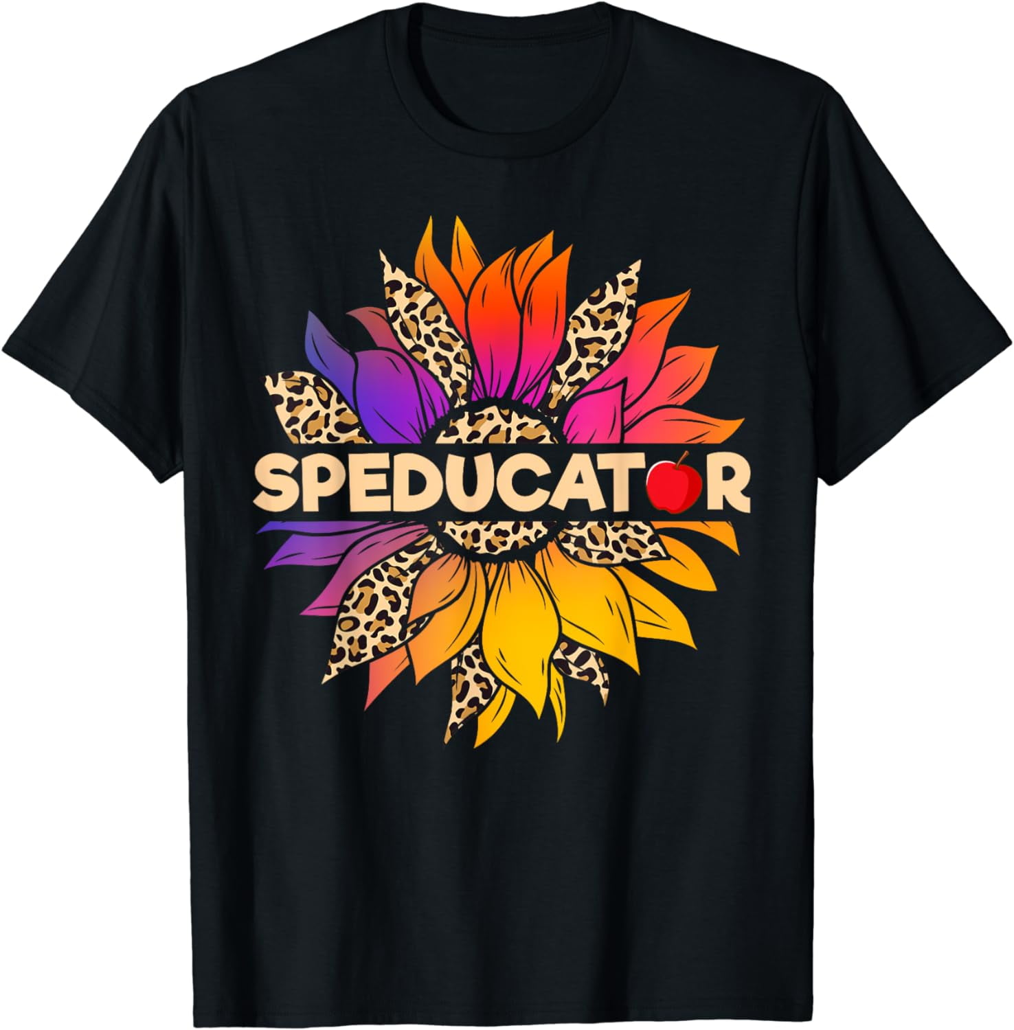 Speducator Special Education Teacher Sunflower Special Ed T-Shirt ...