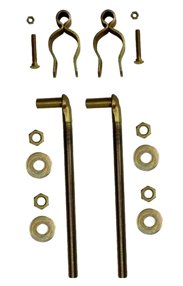 SpeeCo S161009TS Gate Hinge Kit fits Round Tube 2 inch Gates - Walmart.com