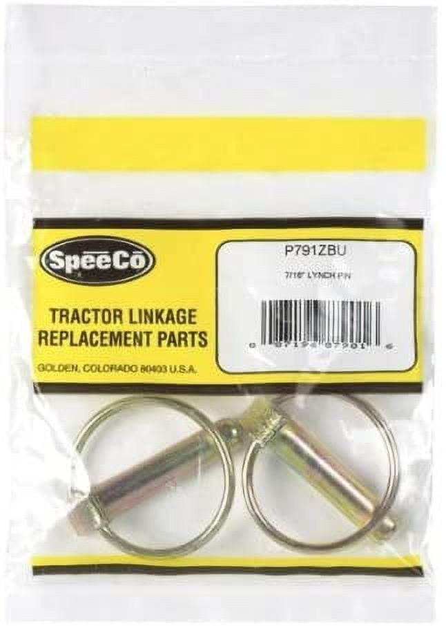 SpeeCo Zinc Plated Lynch Pin — Residential Use, Standard Application ...