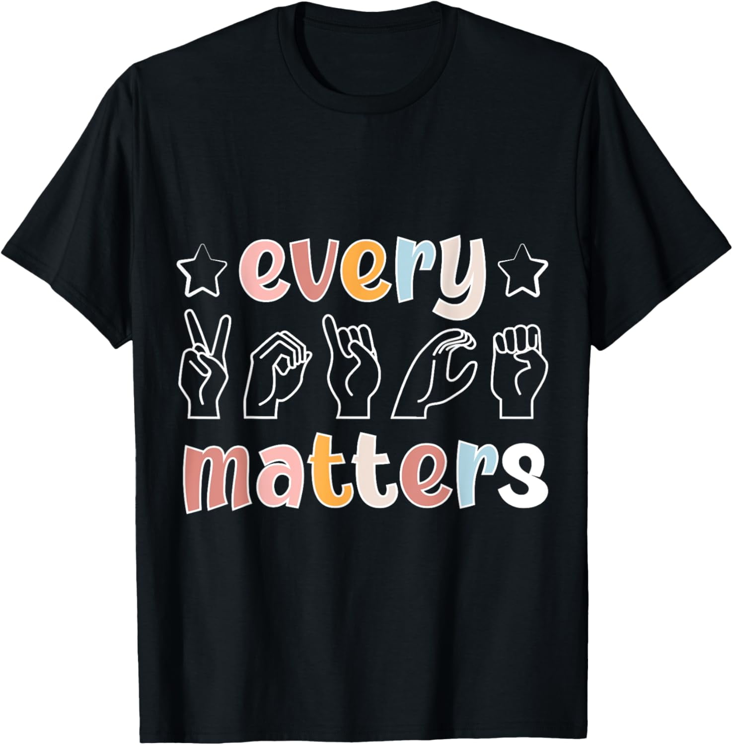 Speech Language Pathologist Every Voice Matters SLP T-Shirt - Walmart.com