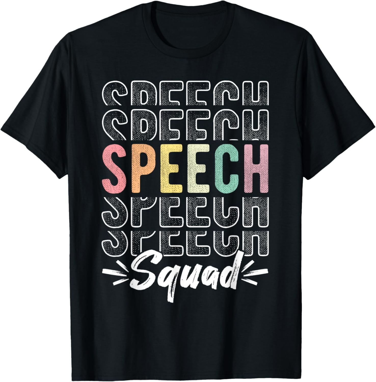 Speech Squad Speaker Public Speaking Debate Club Fan T-Shirt - Walmart.com