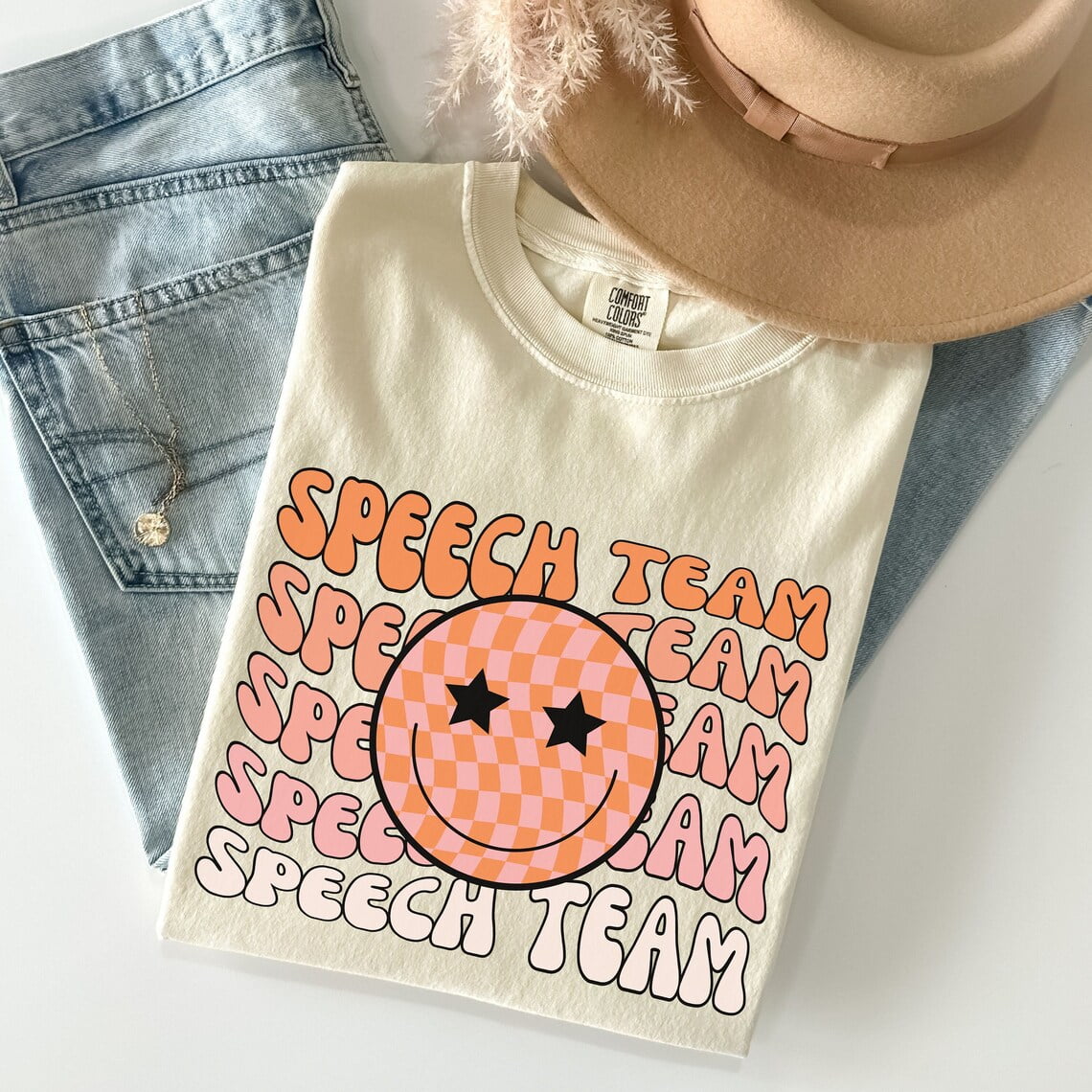 Speech Team Shirt, Slp Teacher Tshirts, Back To School Shirt, Oversized ...