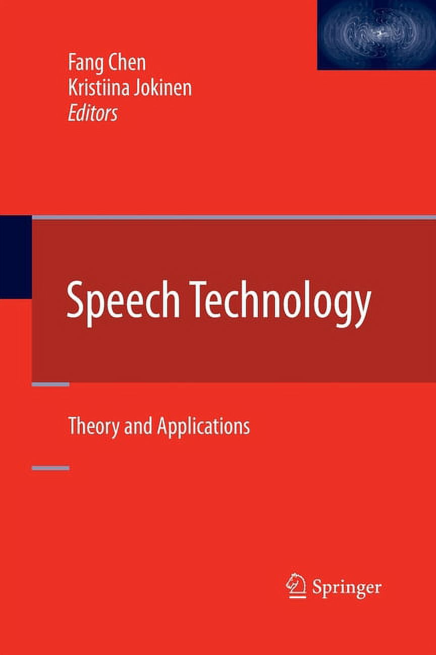 Speech Technology: Theory and Applications, (Paperback) - Walmart.com