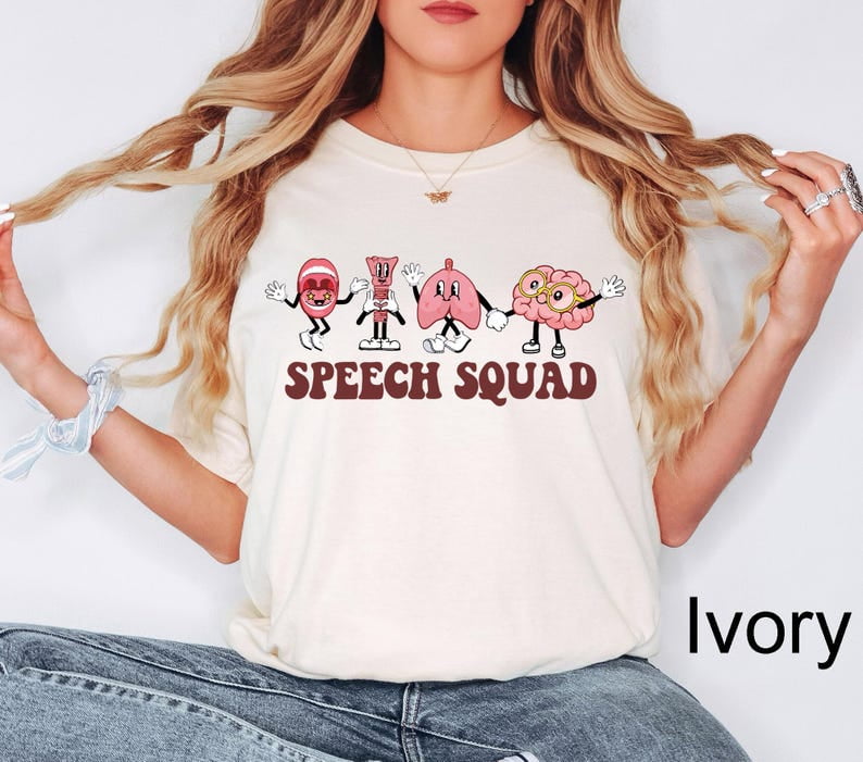 Speech Therapist Shirt, SLP Gift Tee, AAC SLPA Language Pathology ...