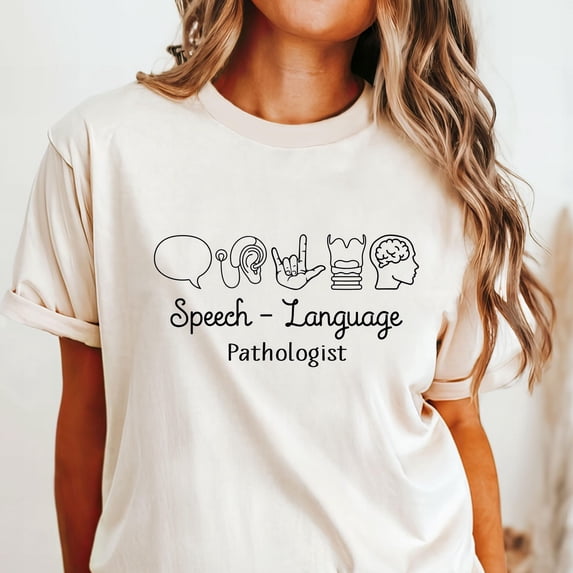 Speech Therapist Shirt Speech Language Shirt SLP Nurse Shirt Speech ...