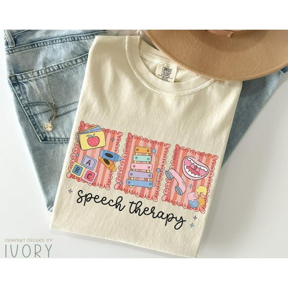 Speech Therapy Digital File for Shirt, Speech Language Pathologist ...