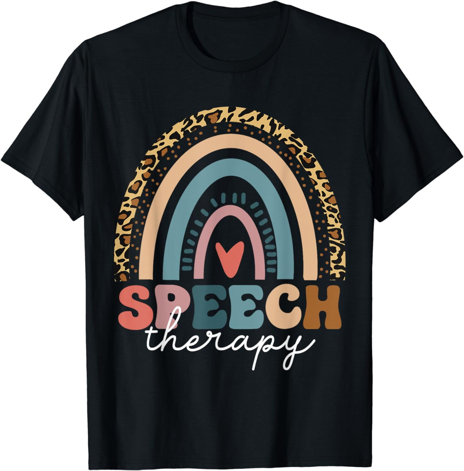 Speech Therapy Rainbow SLP Speech Pathologist T-Shirt - Walmart.com