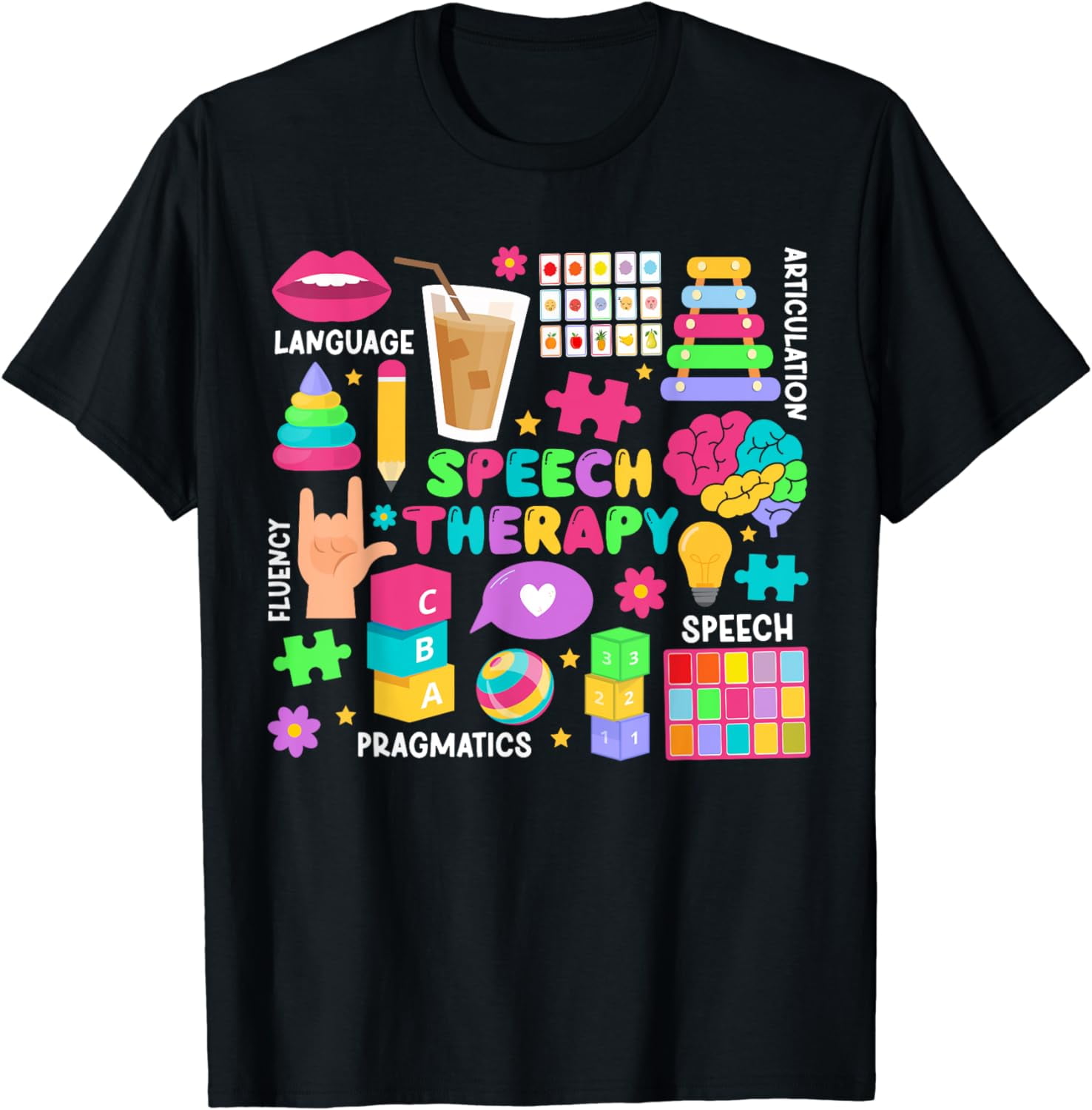 Speech Therapy SLP Speech Language Pathologist T-Shirt - Walmart.com