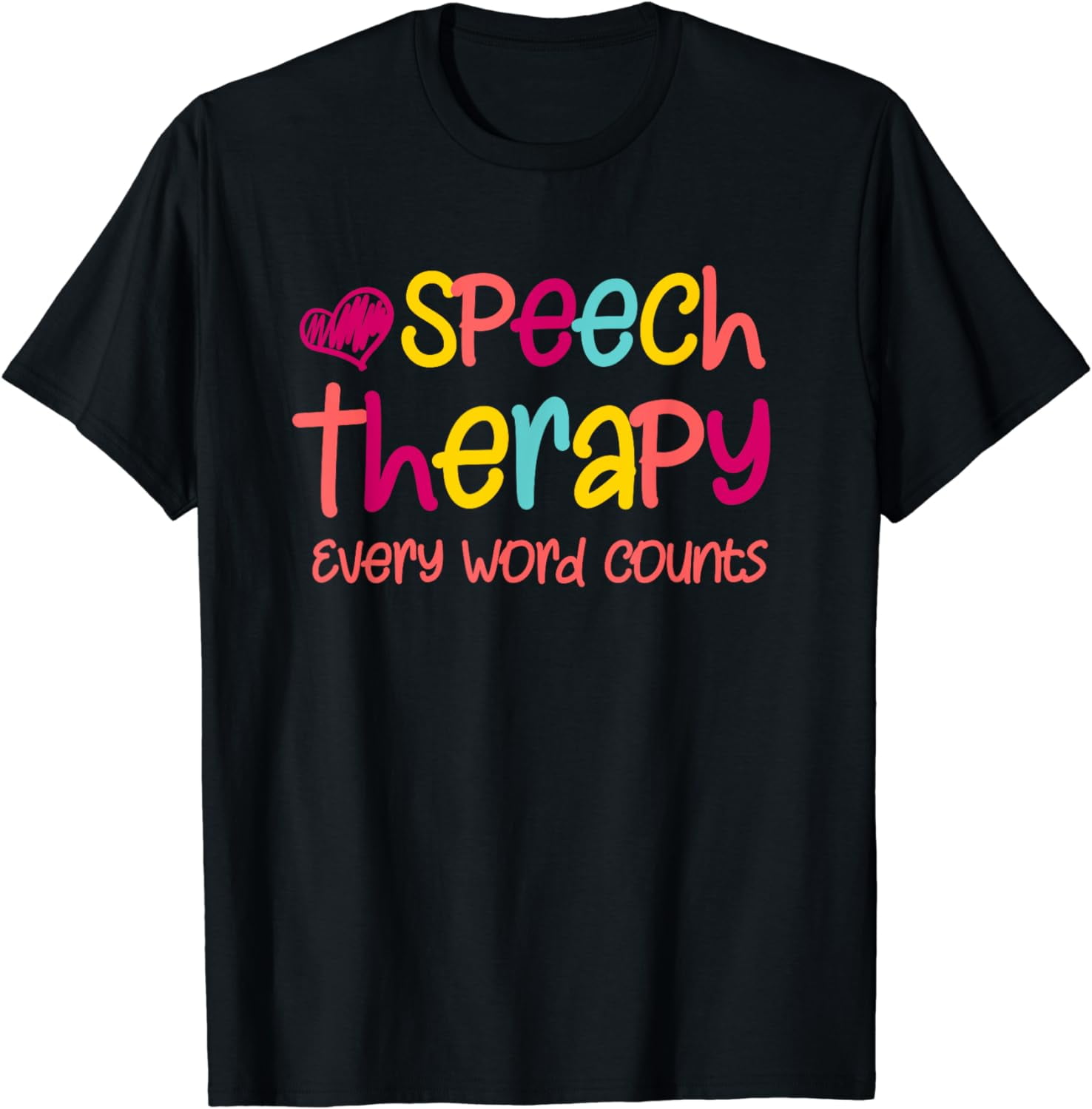Speech Therapy - Speech Language Pathologist Outfit SLP Gift Cotton T ...