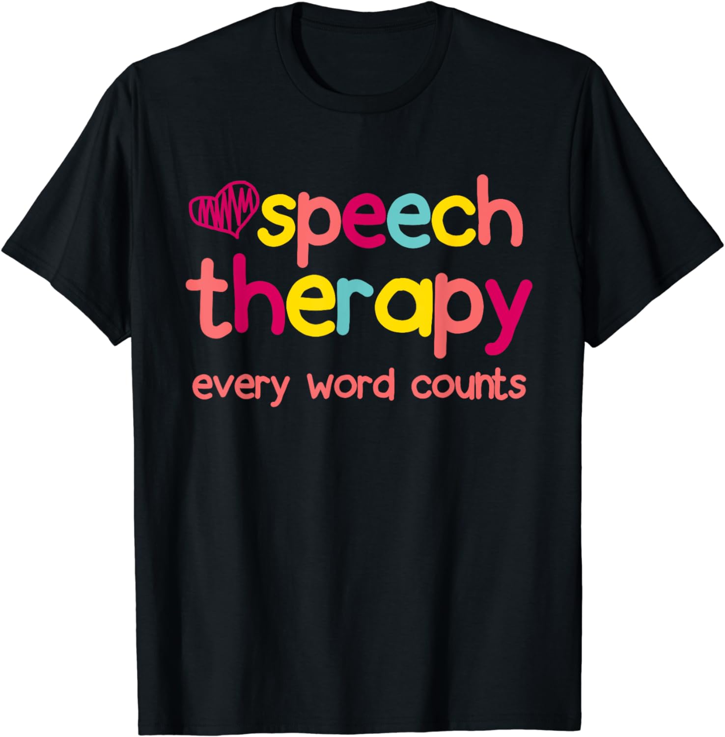 Speech Therapy Speech Language Pathologist Outfit SLP T-Shirt - Walmart.com