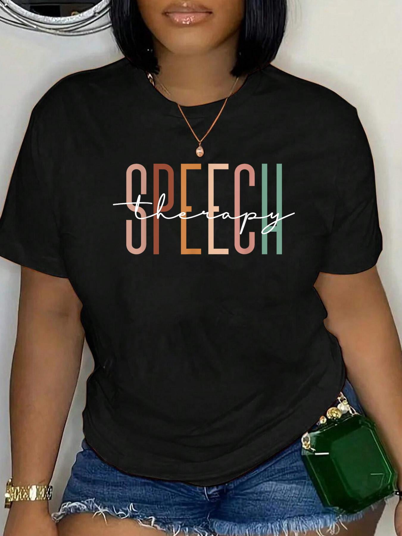 Speech Therapy Speech Language Pathologist Therapist T-Shirt - Walmart.com
