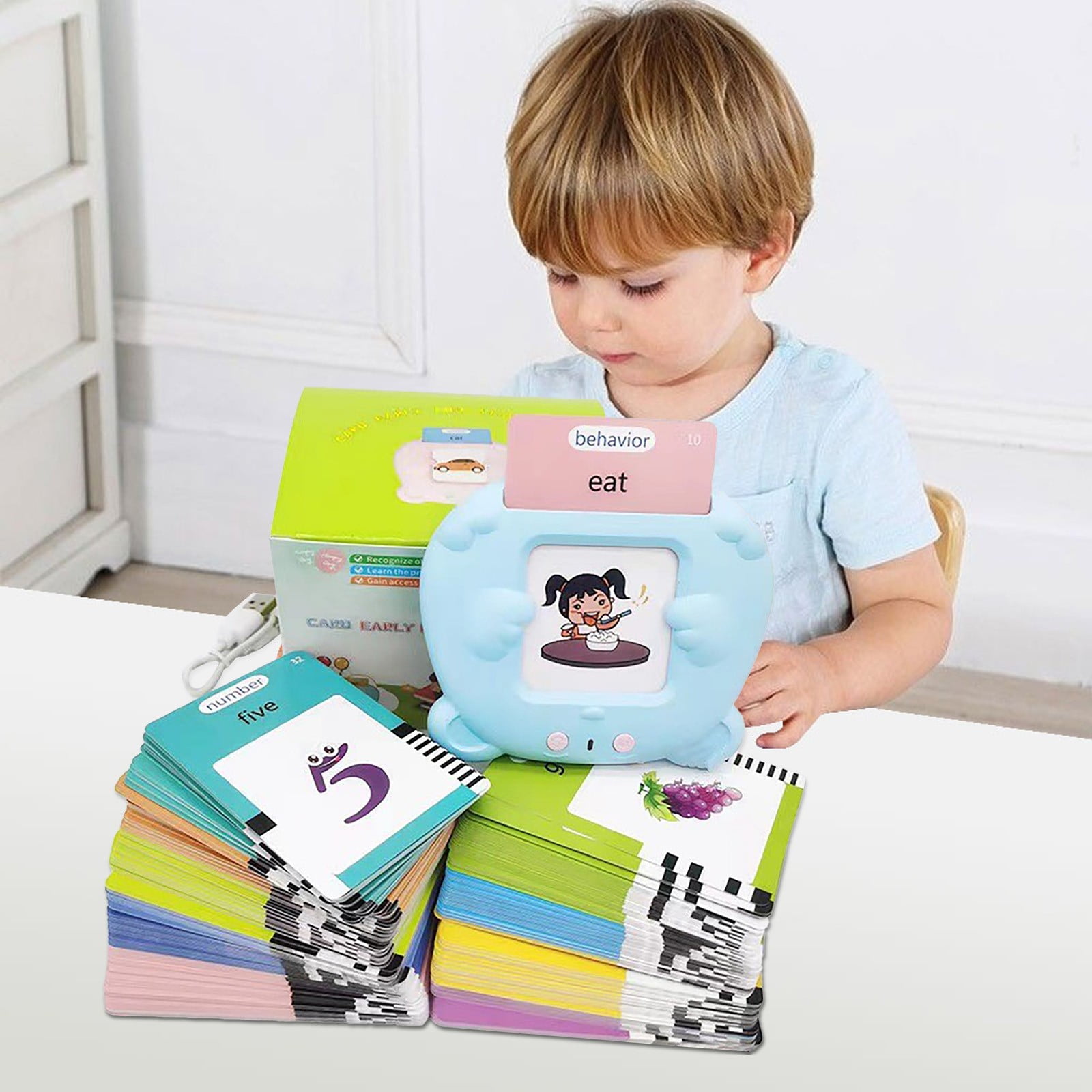 Speech Toys Educational Learning Talking Sight Words Flash Cards For ...