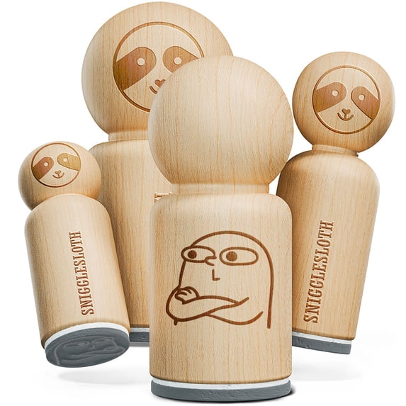 Speechless Emote Reaction Arms Crossed Funny Rubber Stamp for Stamping ...
