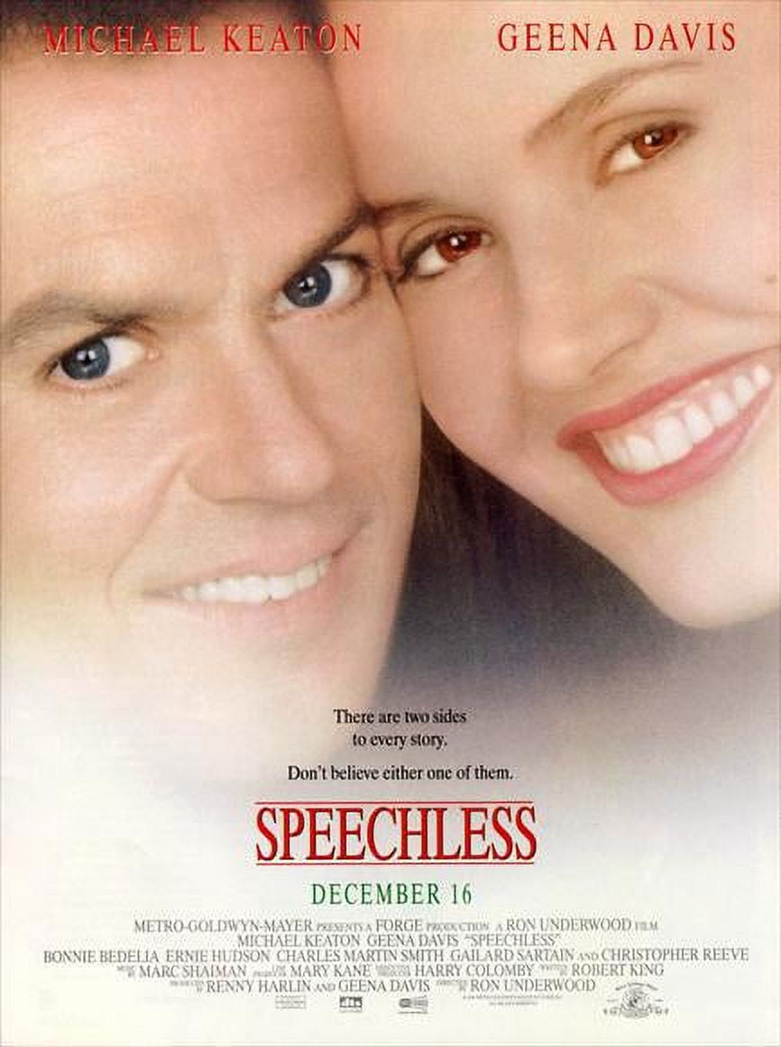 Speechless - movie POSTER (Style C) (27" x 40") (1994) - Walmart.com