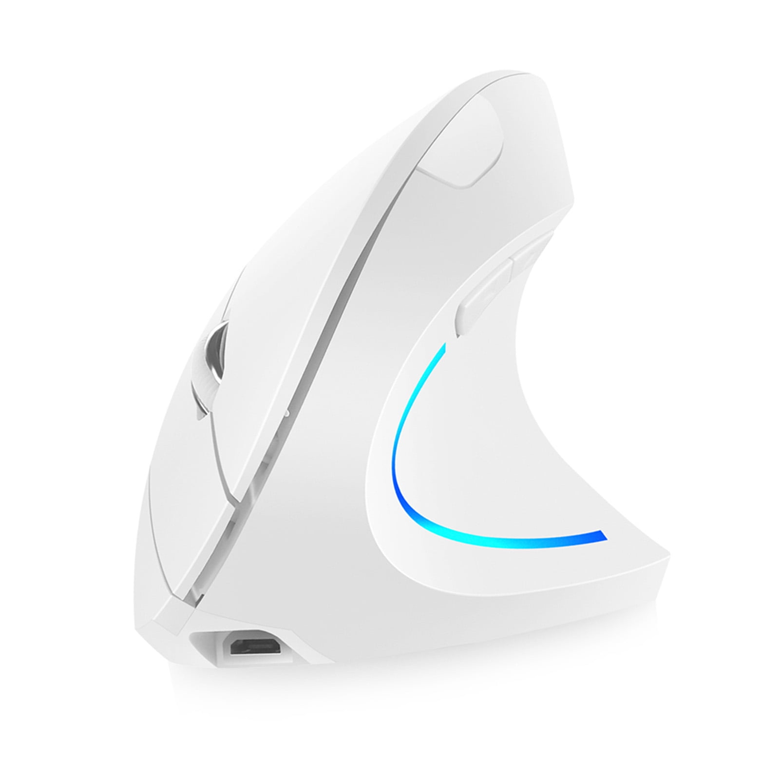 Speed 2.4G Wireless Vertical Mouse Rechargeable Upright Ergonomic Mouse ...