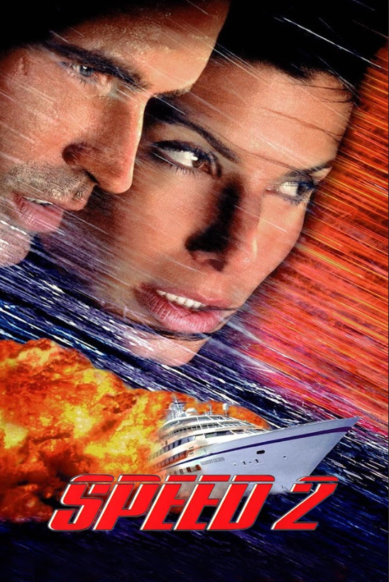 Speed 2 Cruise Control 1997 Poster 24x36 - Sandra Bullock Action ...