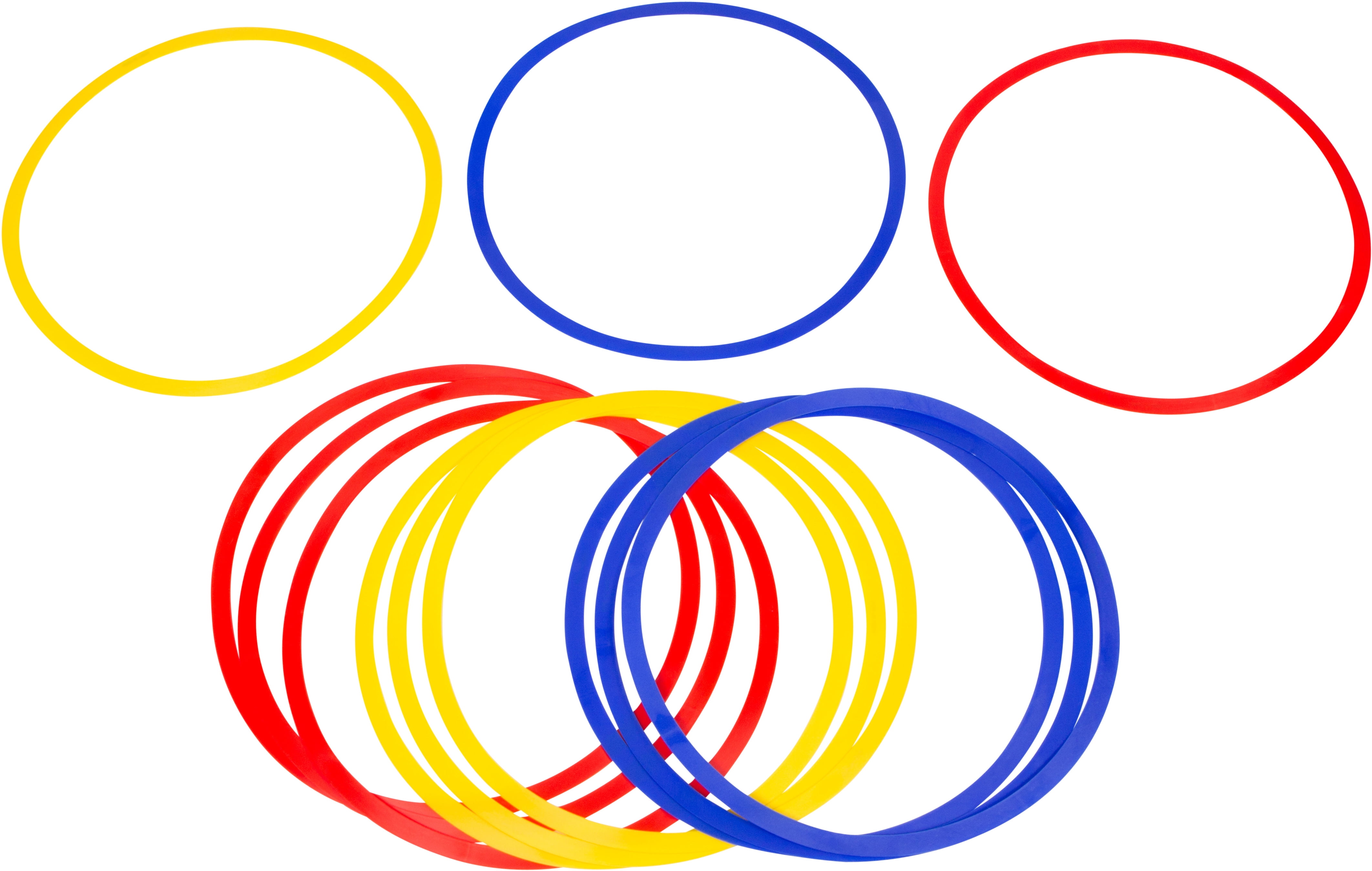 Speed & Agility Training Rings - Set of 12 - 16" Diameter By Trademark ...