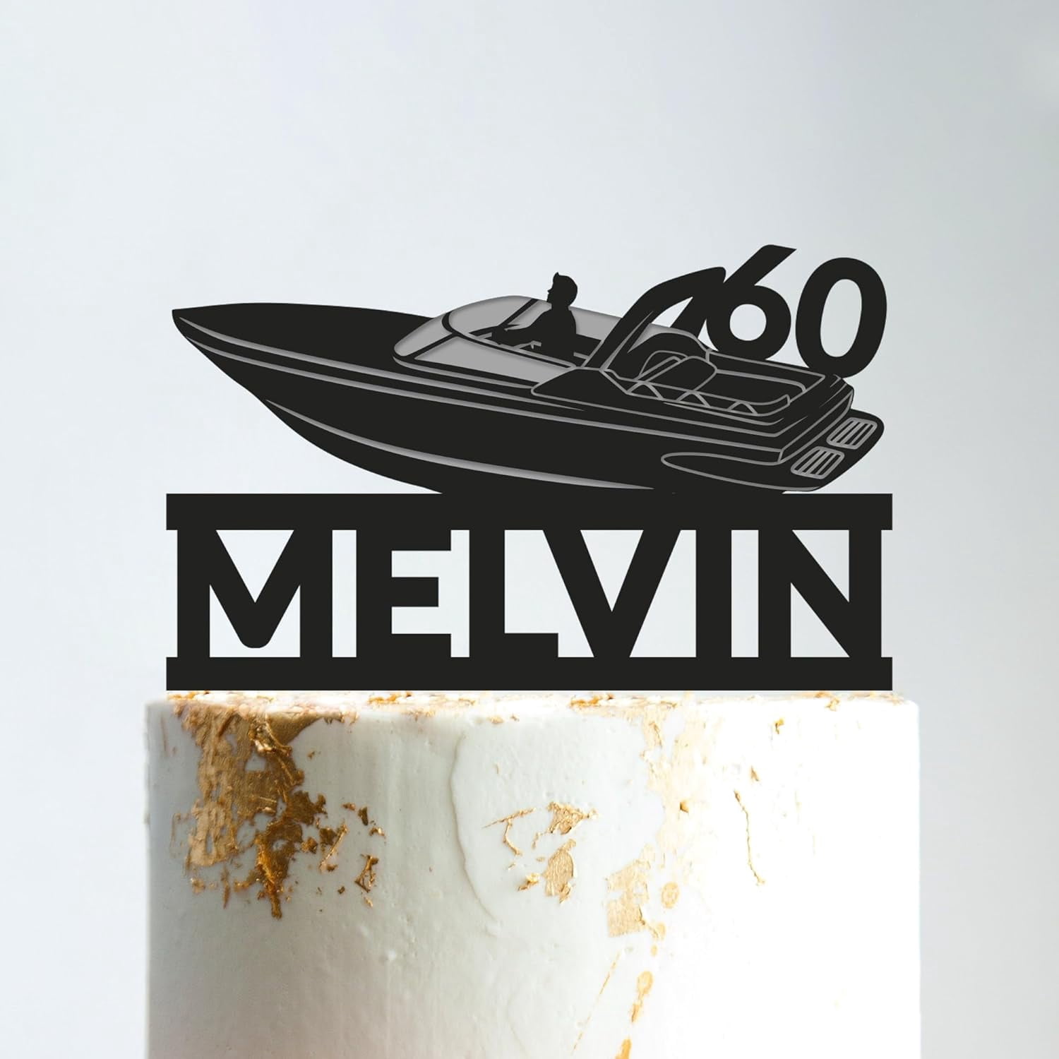 Speed Boat Cake Topper, Boat Cake Topper Birthday, Boat Theme Birthday ...