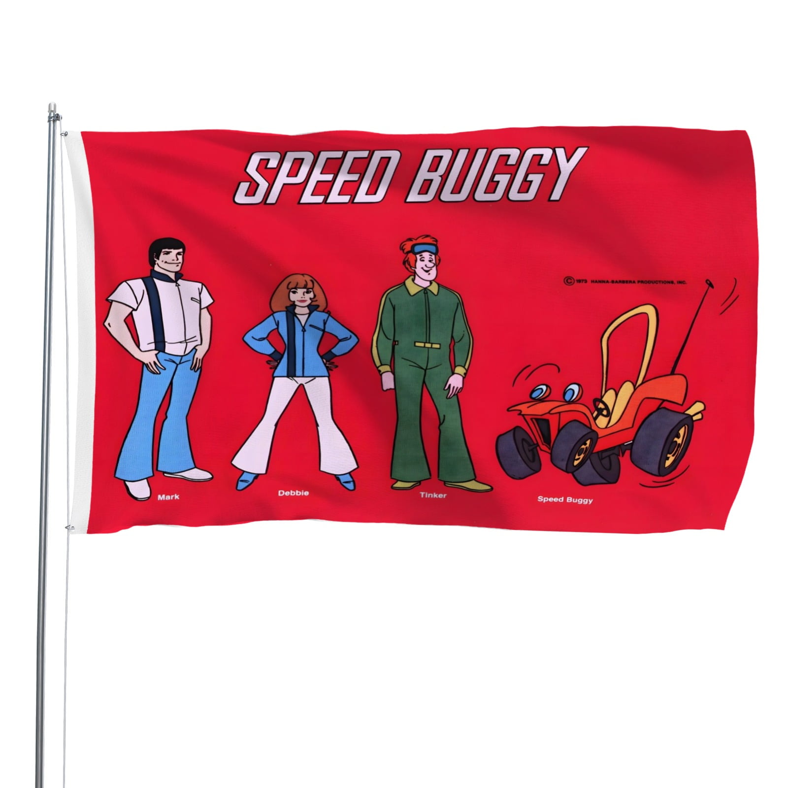 Speed Buggy-themed Printed Flag Perfect gift for fans, friends, and ...