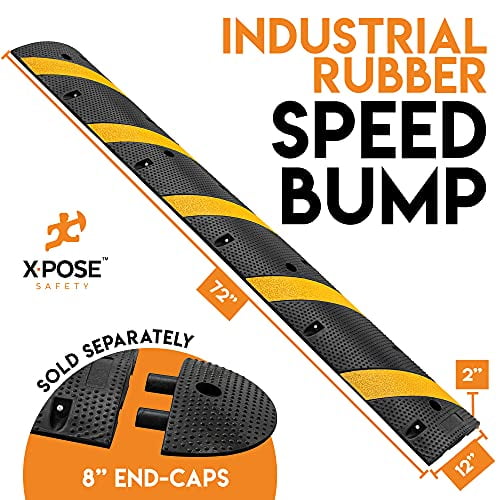 Speed Bump - Rubber Speed Hump Modular Interlocking Design - by Xpose ...
