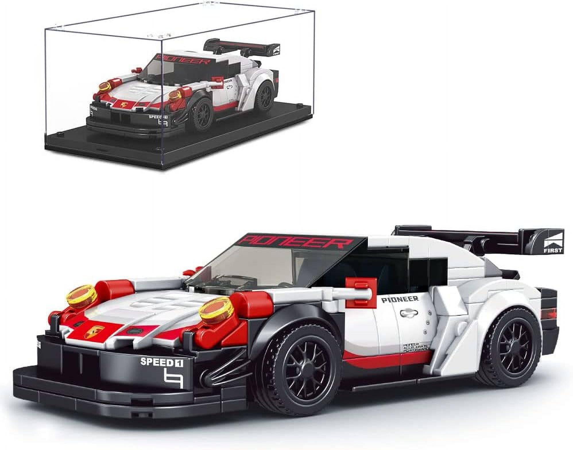 Speed Champion Racing Car Building Kit with Acrylic Display Case, Super ...