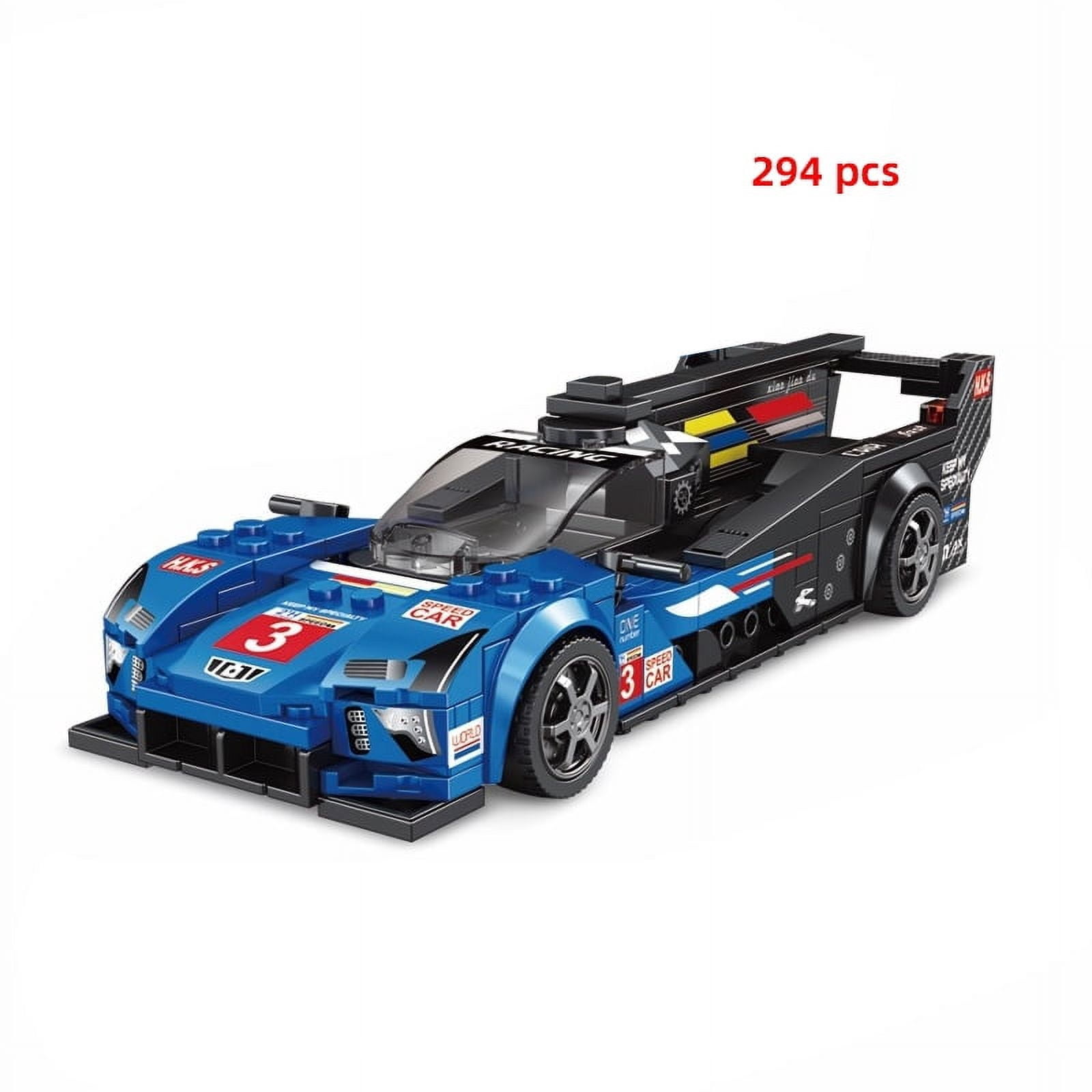 Speed Champion Technical Car City Vehicle Racing Car Building Blocks ...