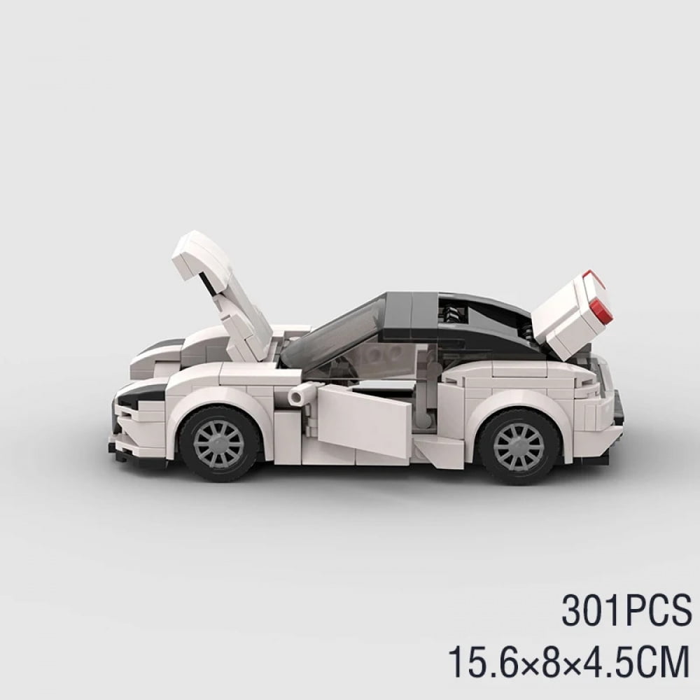 Speed Champions Car Back to the Futured Sets Model Building Bricks ...