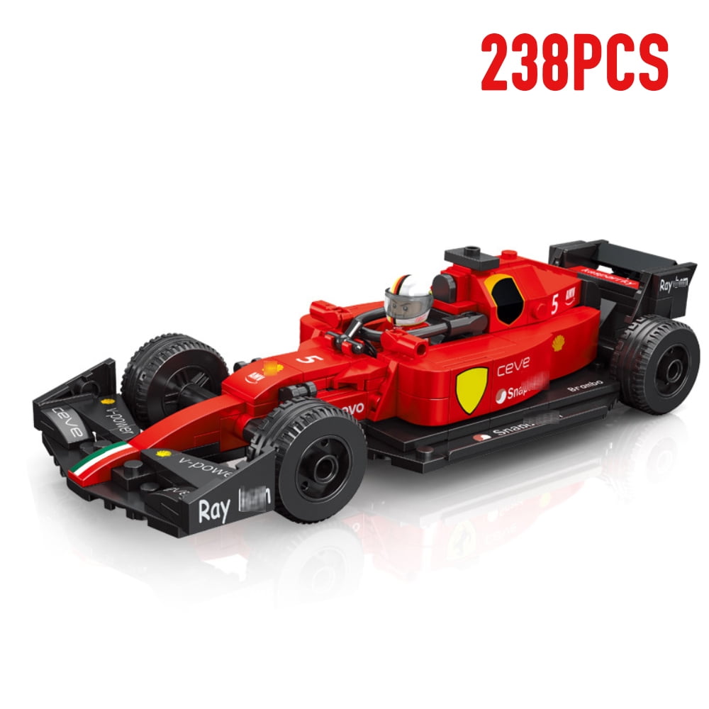 Speed Champions F1 Racing Car Model Building Blocks Formula 1 Supercar ...