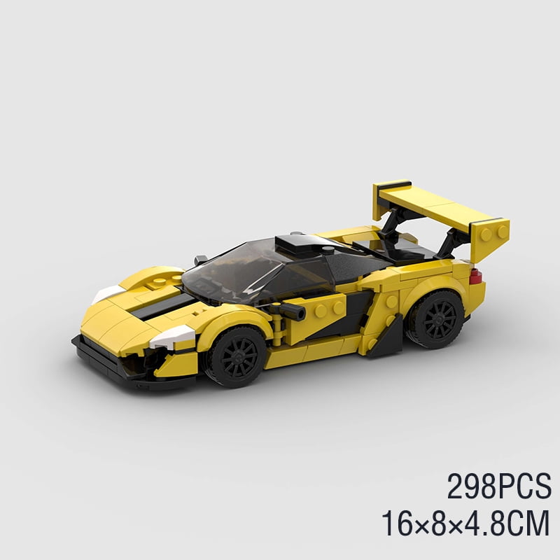 Speed Champions Features Roadster racing car models compatible MOC ...