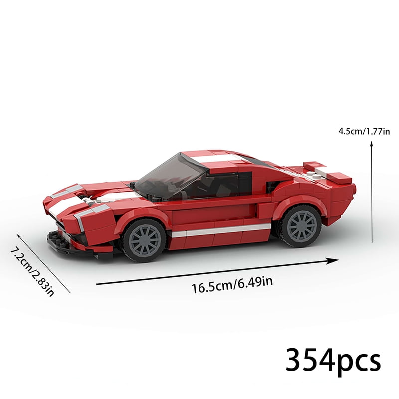 Speed Champions Red Sports Car MOC Building Blocks,Speed Champions Cars ...