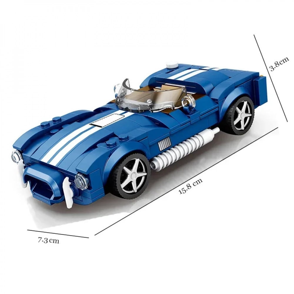 Speed Champions Series Vehicle Building Blocks Supercar Set Racing ...