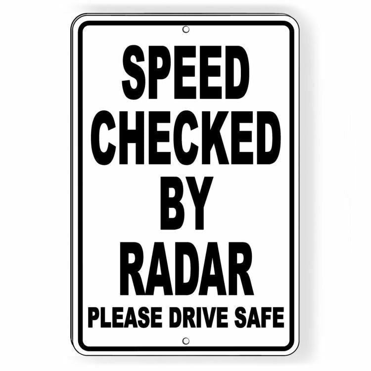 Radar Speed Sign
