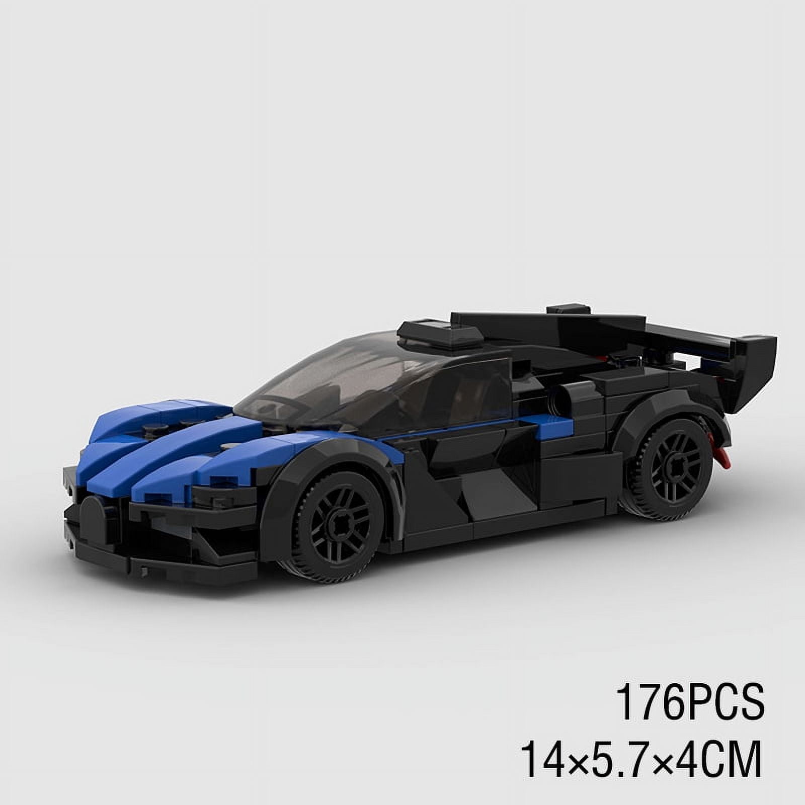Speed Chiron MOC Car Bolide EB110 Super Race Vehicle Model Building ...