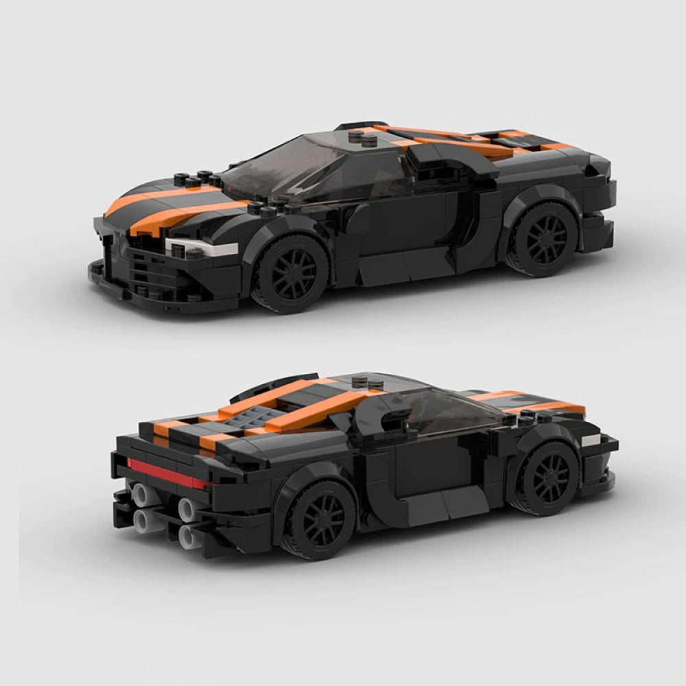 Speed City Car Champion Racer Classic Supercar Building Blocks Brick ...