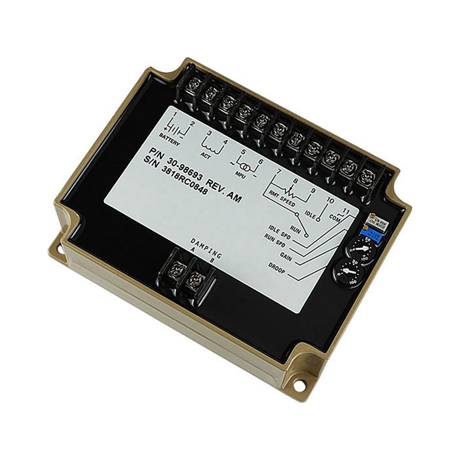 Speed Control Board 3098693 Generator Set Parts Governor Governor Module,1 x Speed Control Board ...