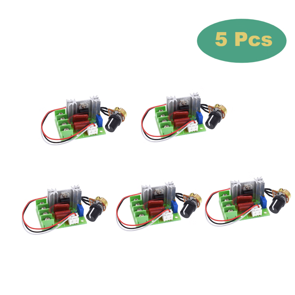 Speed Controller AC 50-220V 2000W 25A Motor Controller SCR High-Power ...