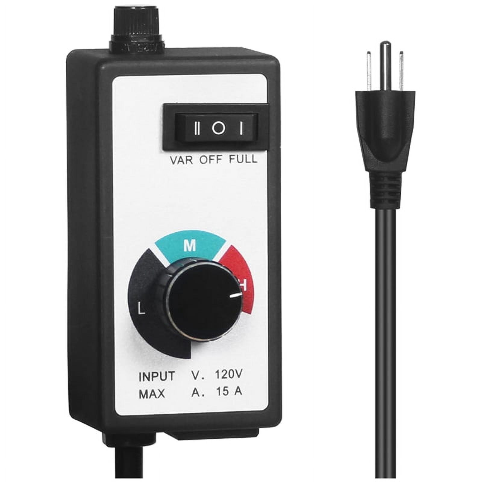 Speed Controller Fan Speed Controller 120V 15Amp Speed Adjuster for ...