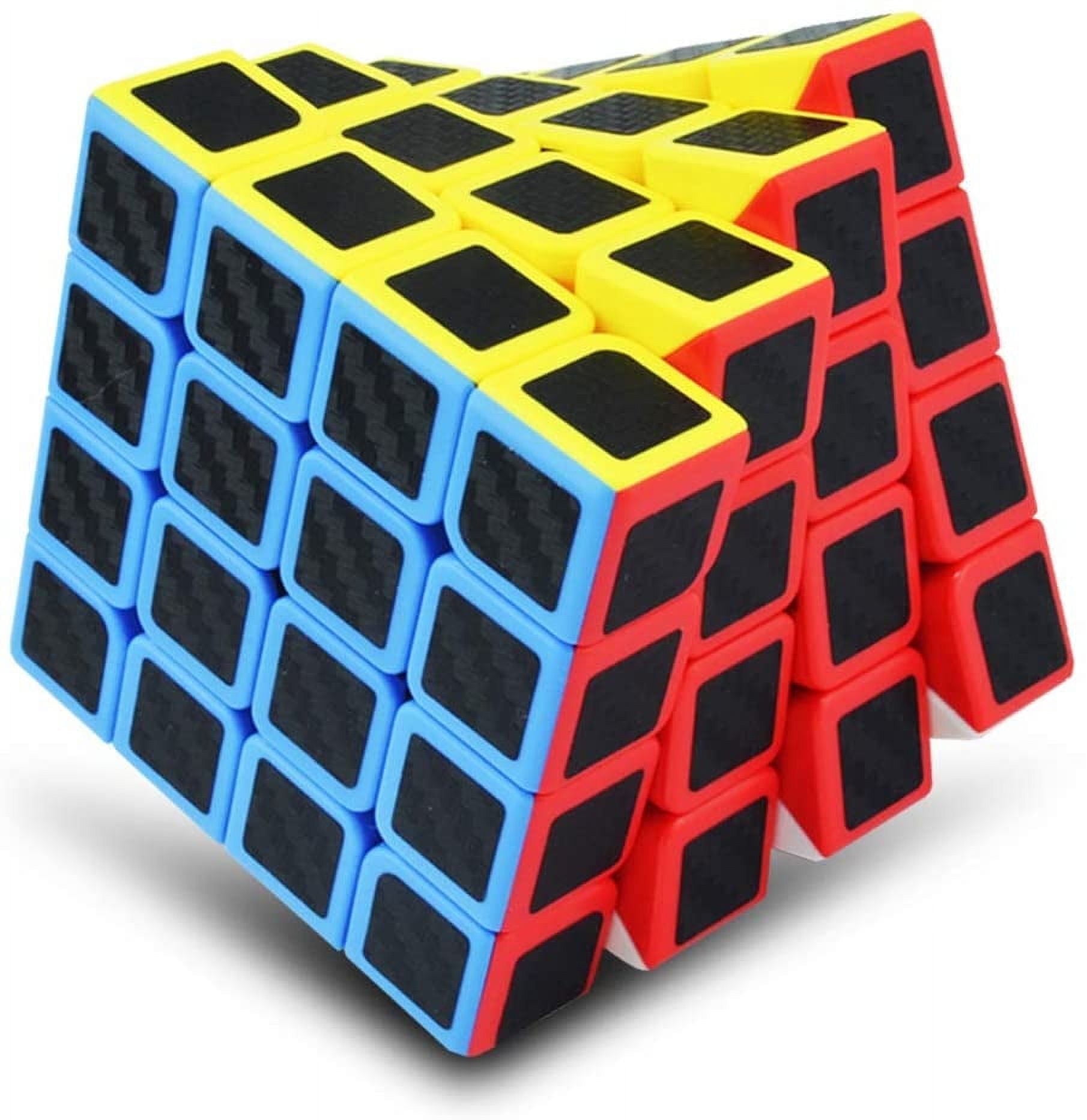 TiokMc Speed Cube 4x4, Stickerless Magic Puzzle Cube, Smooth Play ...