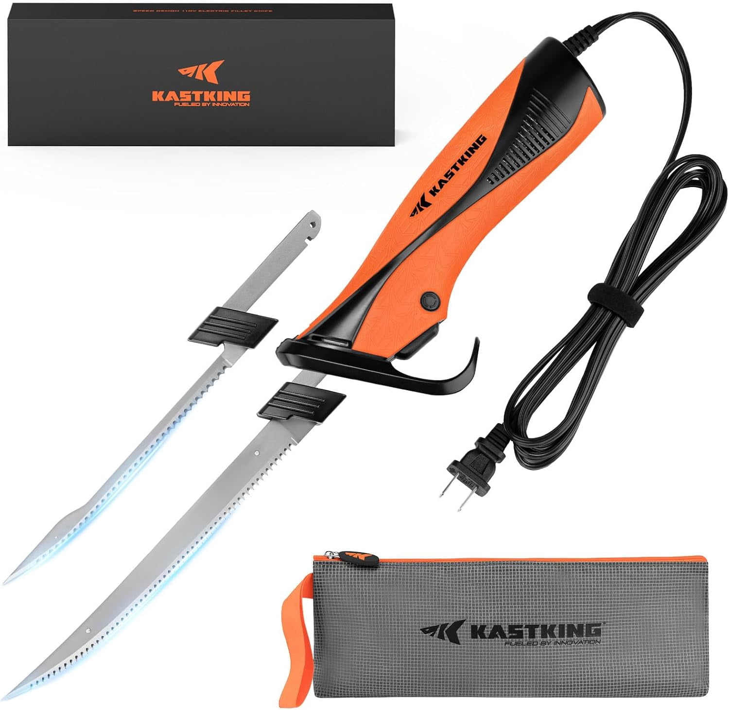 Speed Demon 110v Electric Fillet Knife, Precision Cut with High Torque ...