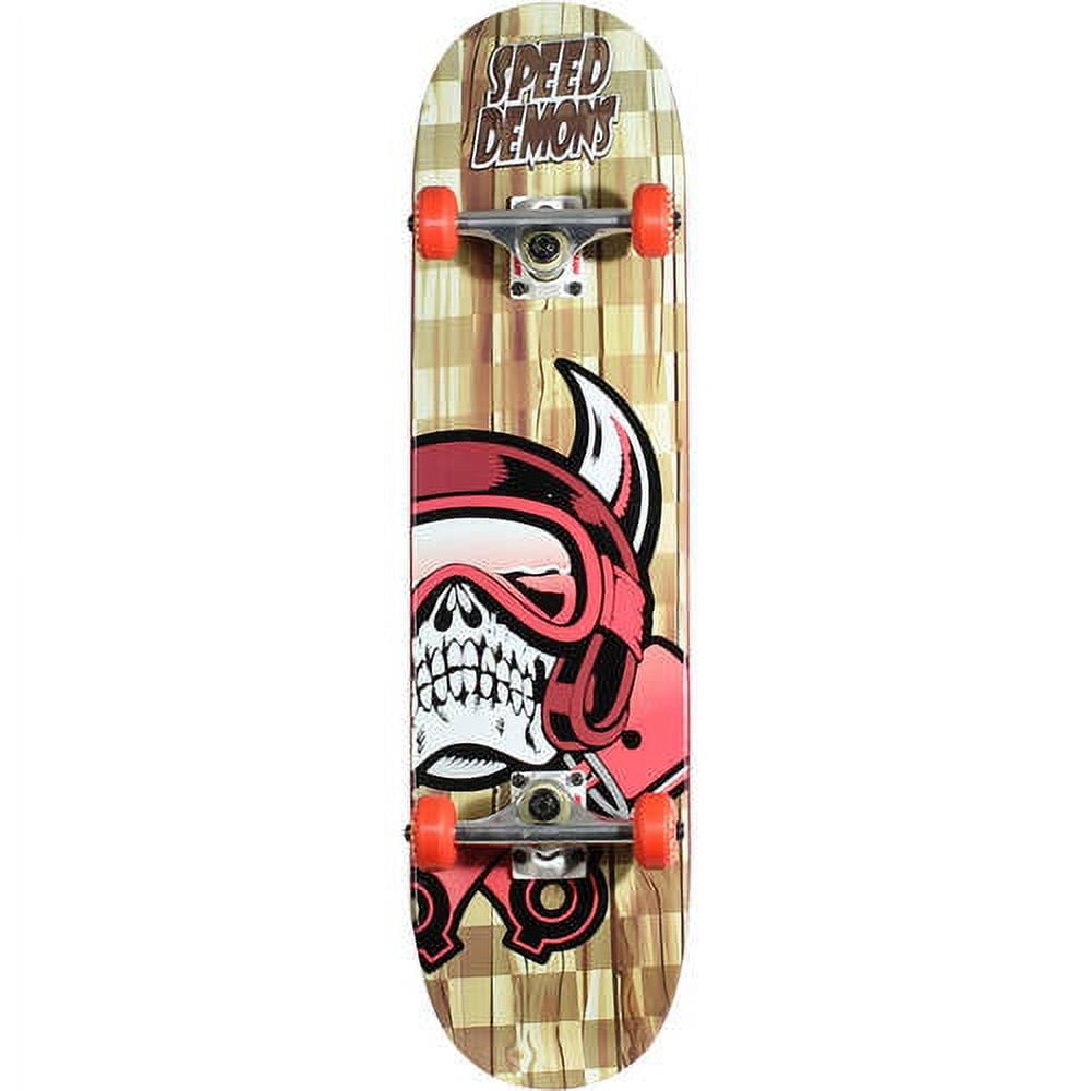 Speed Demon 29 Complete Skateboard - 31 x 7.75 Deck - Walmart.com