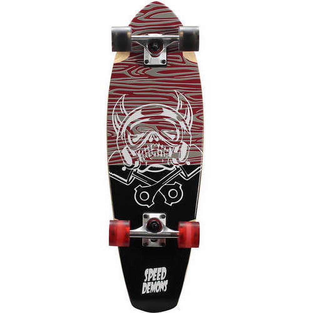 Speed Demons V-Lam Cruiser Complete Skateboard (29" x 9") - Walmart.com