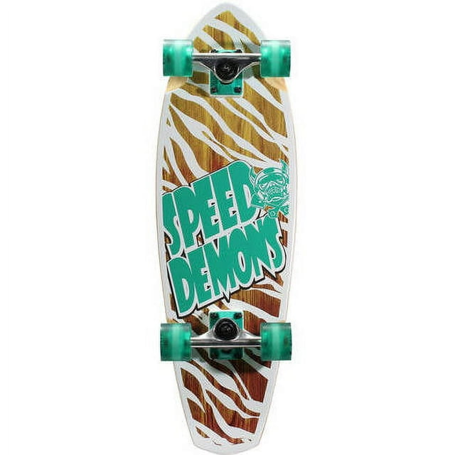 Speed Demons V-Lam Cruiser Complete Skateboard (29" x 9") - Walmart.com