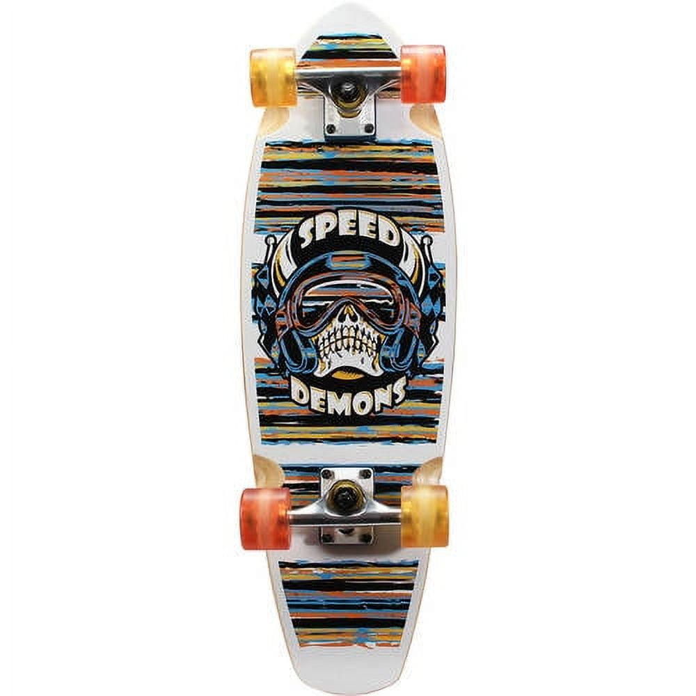 Speed Demons V-Lam Cruiser Complete Skateboard (29'' x 9'') - Walmart.com