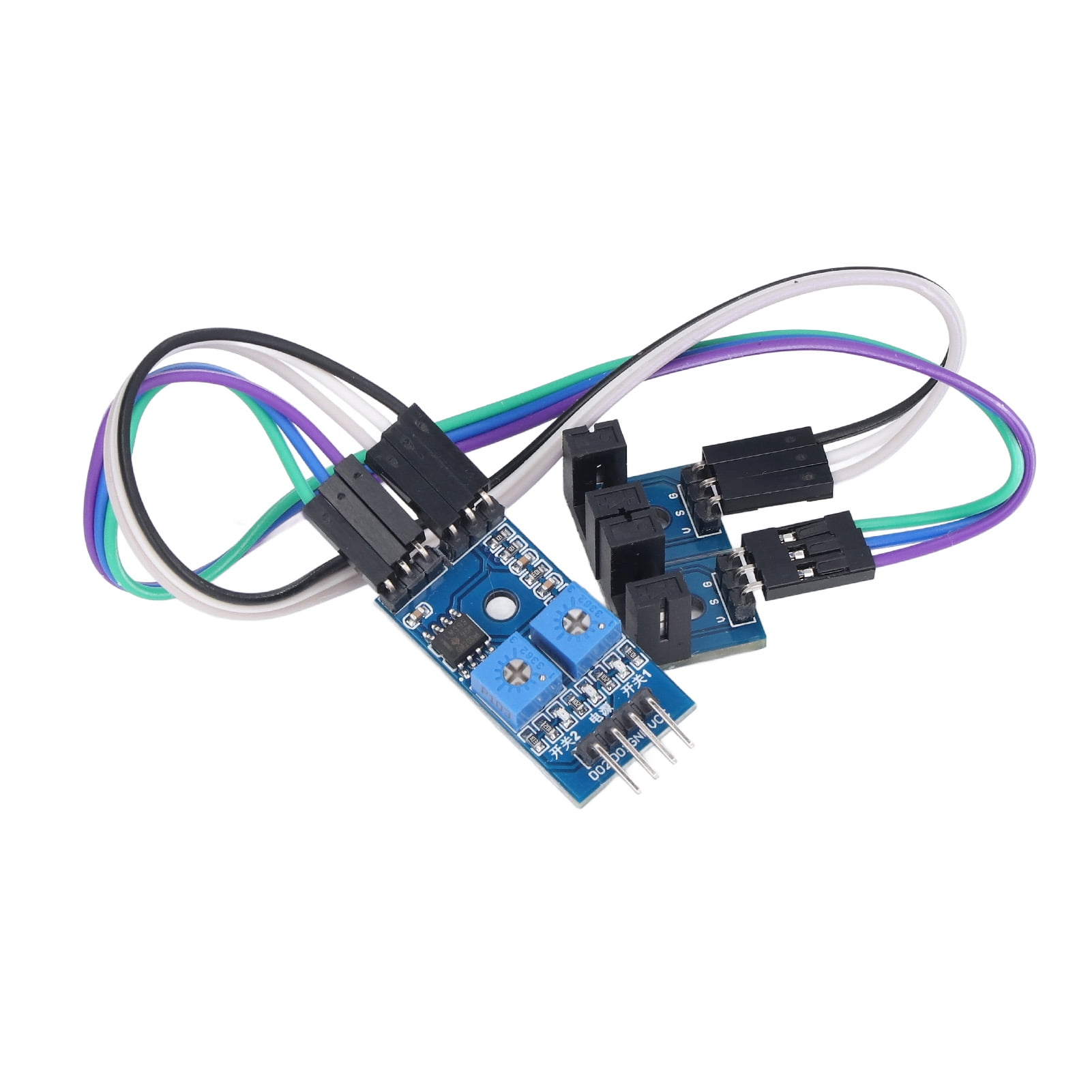 Speed Detection Sensor Module 2 Way Counting Slot Type Optocoupler ...